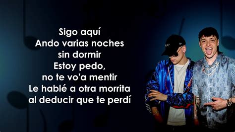 Peso Pluma Bzrp Music Sessions Letra Lyrics Youtube