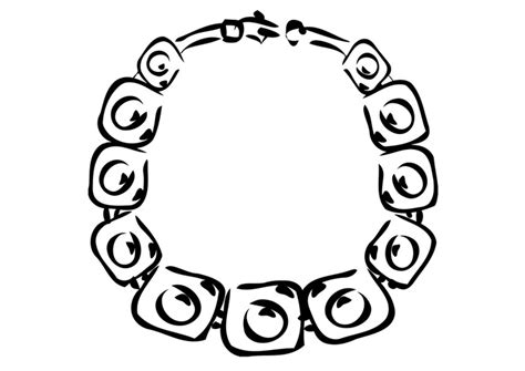 Coloriage collier Coloriages Gratuits à Imprimer Dessin 19356