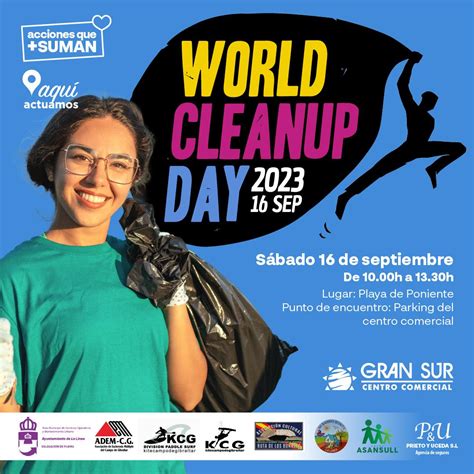 Gran Sur Organiza Una Jornada De Limpieza En La Playa De Poniente Por