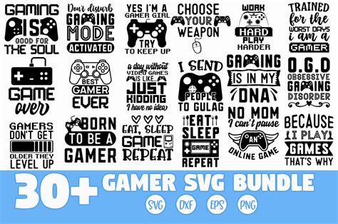 Gaming Gamer SVG Bundle Graphic By Freelingdesignhouse Creative Fabrica