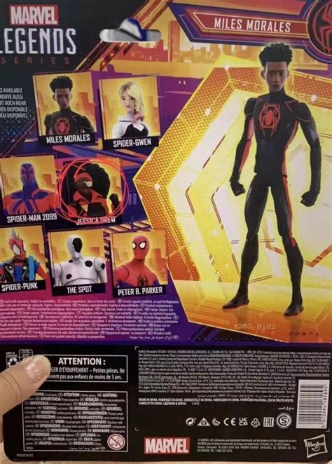 Marvel Legends Spider Man Across The Spider Verse Leak Shows Miles
