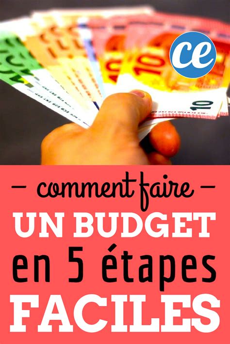 Comment Faire un Budget COMME UN PRO En 5 Étapes Super Faciles