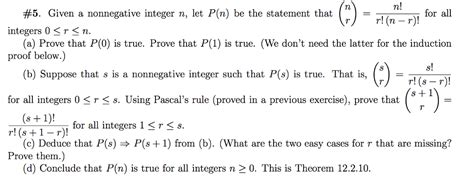 solved given a nonnegative integer n let p n be the