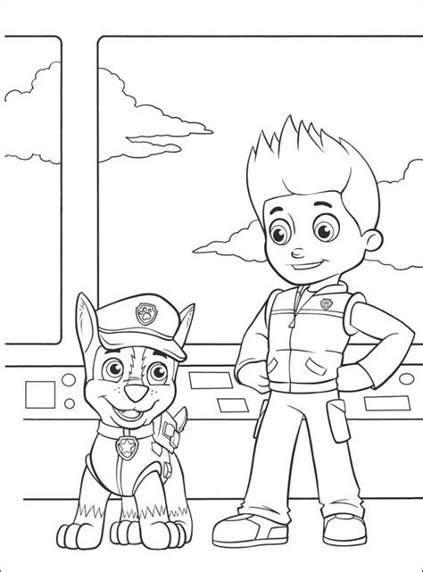 Desenhos Para Colorir Patrulha Pata