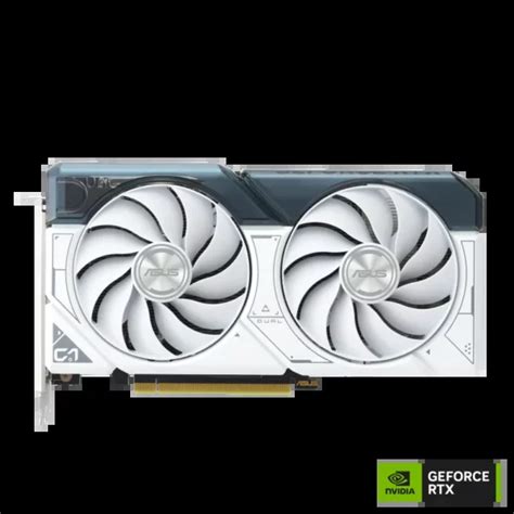 Asus Dual GeForce RTX 4060 Ti White OC Edition 8GB GDDR6 Graphics Card