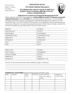 Fillable Online NPS Form 10 900 OMB No National Park Service Fax