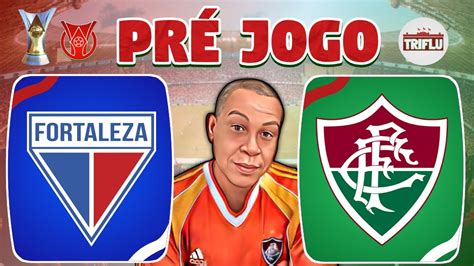PRÉ JOGO FORTALEZA X FLUMINENSE 3ª RODADA BRASILEIRÃO 2023 Canal