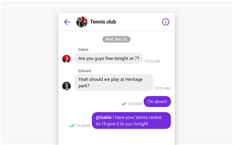 Mention Chat React Native SDK Sendbird Docs