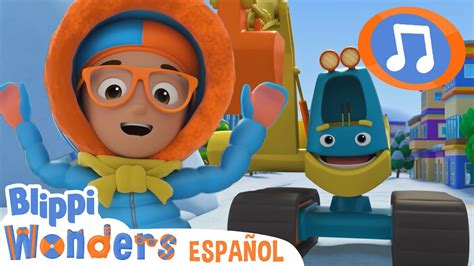 Excavadora de Nieve Blippi Español Canciones para niños YouTube Music