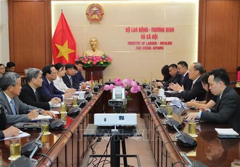 Vietnam Singapore Strengthen Cooperation To Improve The Digital