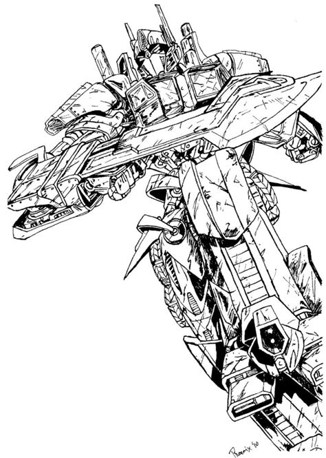 Dibujos Para Colorear Optimus Prime 120 Dibujos Para Colorear