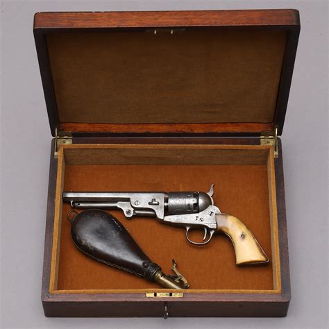 Images For 1608725 BLOCK LOCK REVOLVER Colt Navy 1851 With Treasure