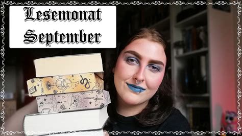 Lesemonat September Meine gelesenen Bücher YouTube