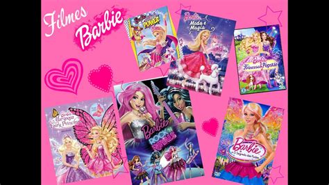 Todos os Filmes da Barbie Títulos e Datas de Lançamento YouTube