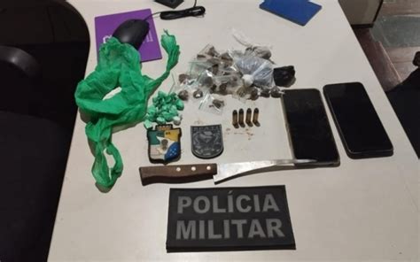 Dupla Suspeita De Tr Fico Presa Drogas Em Umba Ba F News