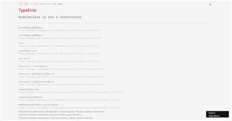 React Quill Forked Codesandbox