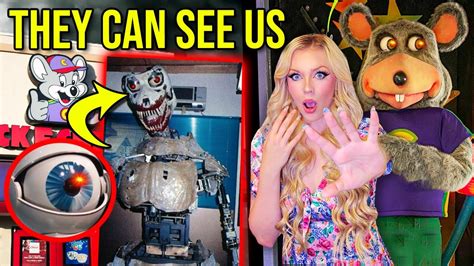 Chuck E Cheese Animatronics Are Stalking Youcameras In Their Eyes