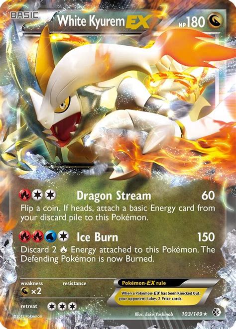 Black Kyurem Ex Plasma Storm Pokemon