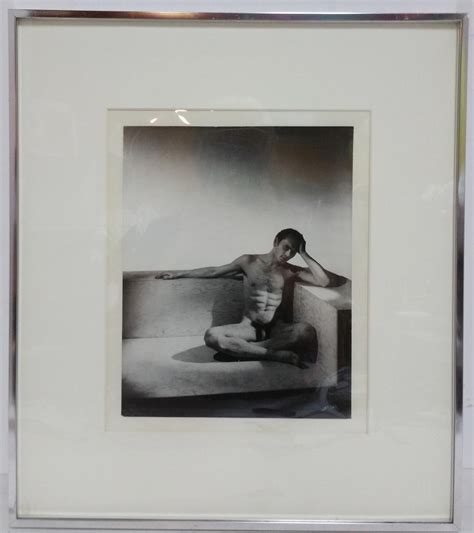 Lot George Platt Lynes Yul Brynner Male Nude Black White Photograph
