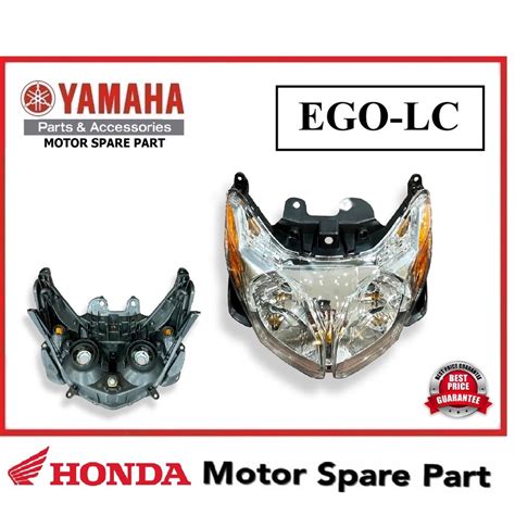 YAMAHA EGO LC HEAD LAMP ASSY HEADLAMP LAMPU DEPAN BESAR FRONT LIGHT
