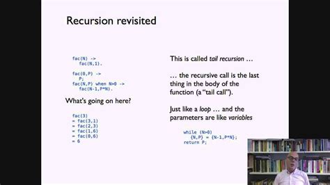 week 1 3 4 tail recursion youtube