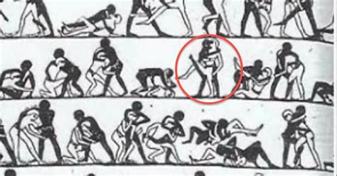 i only circled one thing but i m convinced that this is an ancient egyptian sex chart imgur