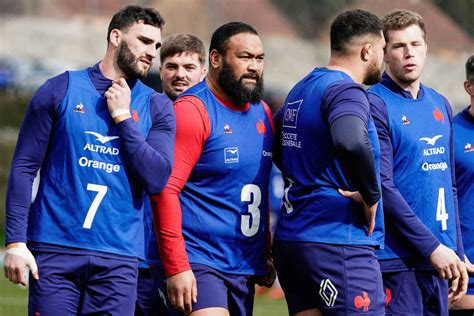 Nations La Composition Du Xv De France Face Au Pays De Galles