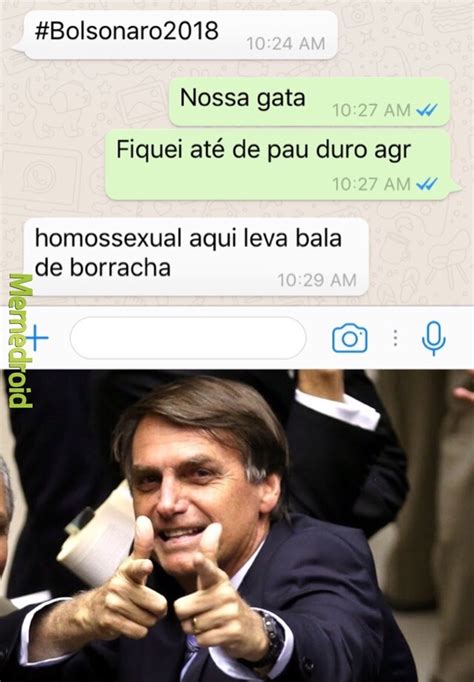 se uma mulher vota no machista opressor então ele é foda essa é pra