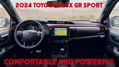 2024 Toyota Hilux GR Sport Interior Review YouTube