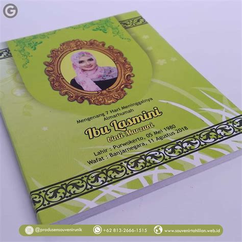 Detail Contoh Buku Yasin 40 Hari Koleksi Nomer 38