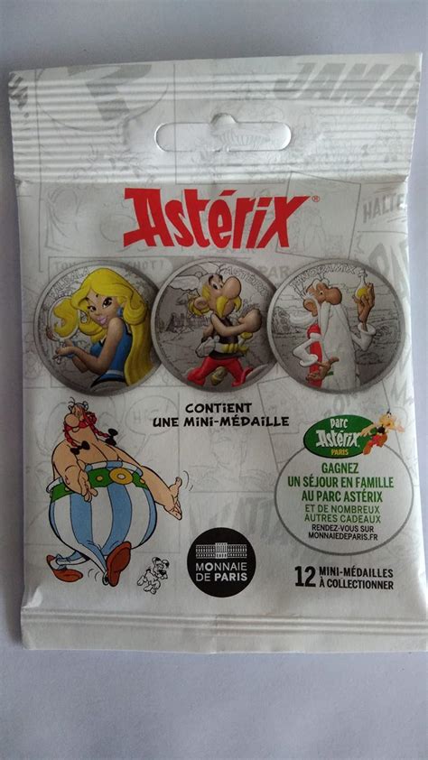 Monnaie de Paris Pochette Surprise Astérix Mini médaille 2022