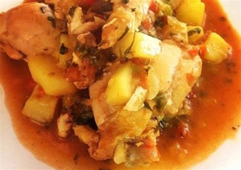 Estofado De Pollo Con Papas Receta De Yanedis Buelvas Guzm N Cookpad