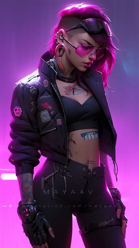 Artstation Cyberpunk Lights Cyberpunk 2077 Cyberpunk Girl Art Mode Cyberpunk Cyberpunk
