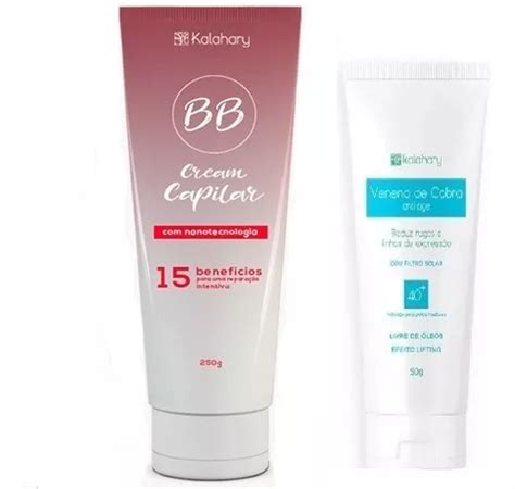 Kit Bb Cream E Creme Anti Age Veneno De Cobra Kalahary Mercadolivre
