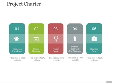 Project Charter Ppt Powerpoint Presentation Icon Slide Portrait