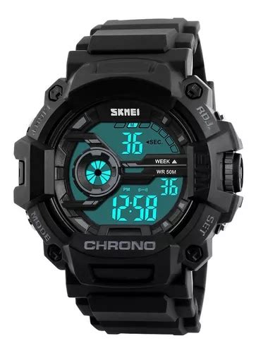 Relógio Masculino Esportivo Skmei Digital Original Preto MercadoLivre
