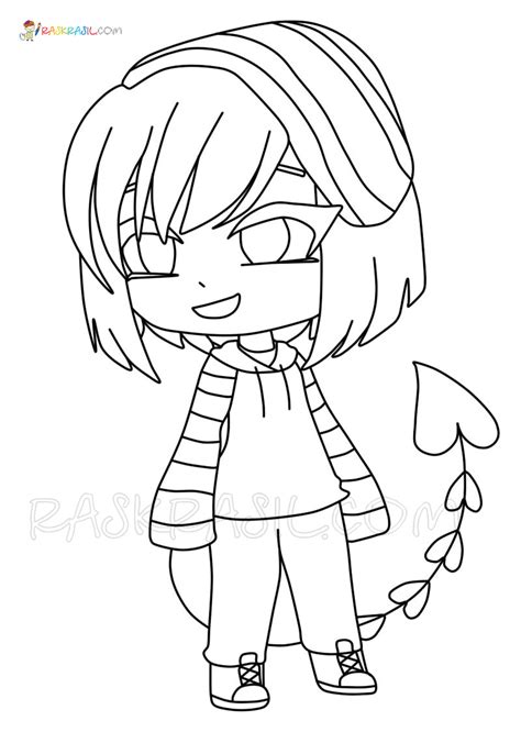 Dibujos Bonitos Dibujos Para Colorear Gacha Life E