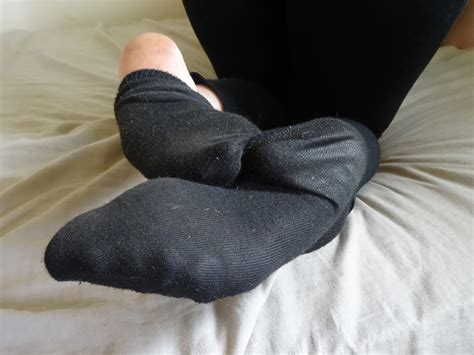 Black Ankle Socks Sockstargirl Flickr