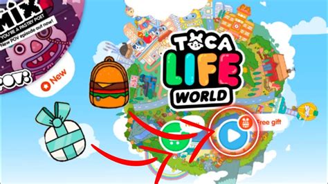NEW FRIDAY FREE GIFT In Toca Life World Friday Gifts Toca Boca Free