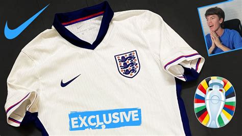 CAMISETA NIKE de INGLATERRA para la EURO2024 NUEVAS IMÁGENES YouTube