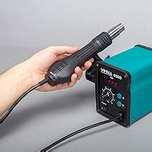 YIHUA 858D station de soudage à air chaud 700W pour soudure et