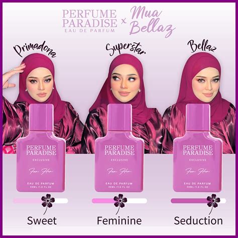 PERFUME PARADISE SPECIAL EDITION Minyak Wangi Mua Bellaz Exclusive
