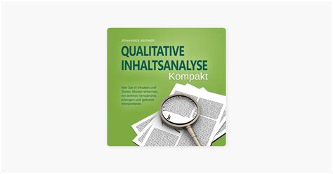 Qualitative Inhaltsanalyse Kompakt Wie Sie In Inhalten Und Texten
