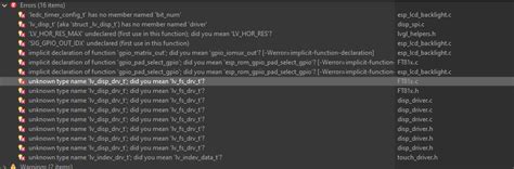 esp32 lvgl build error get started lvgl forum