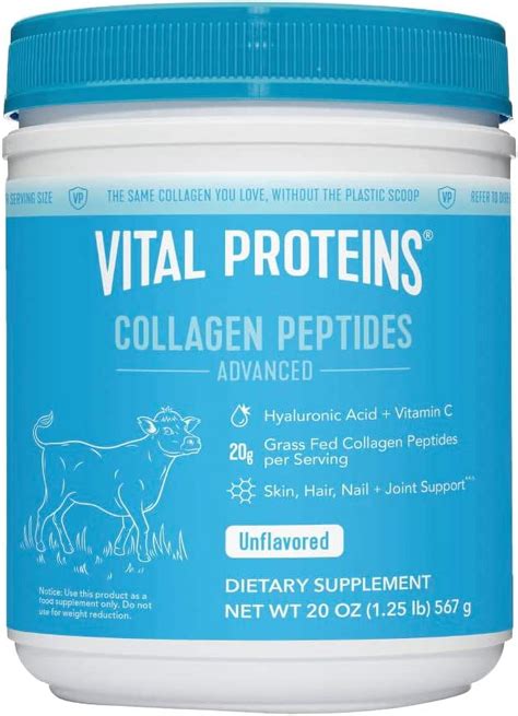 Vital Proteins Grass Fed Collagen Peptides Powder Original Formula