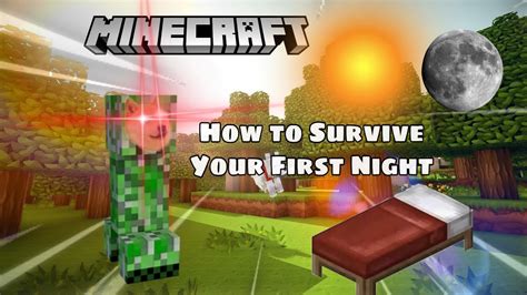 How To Survive Your First Night In Minecraft 1 18 YouTube