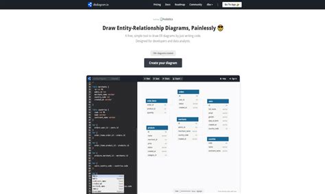 Dbdiagram Io Database Relationship Diagrams Tool Resource Fyi