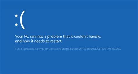 Ways To Fix System Thread Exception Not Handled Error Saint