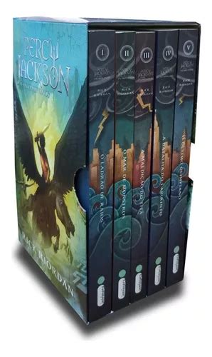 Box Percy Jackson E Os Olimpianos Frete grátis