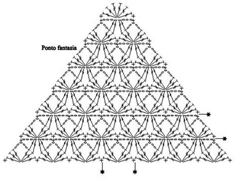Pin by Aşkın Uygun on Sciarpe Scialli Şallar Crochet diagram